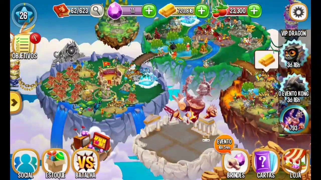 Dragon city primeira Gameplay!! - YouTube
