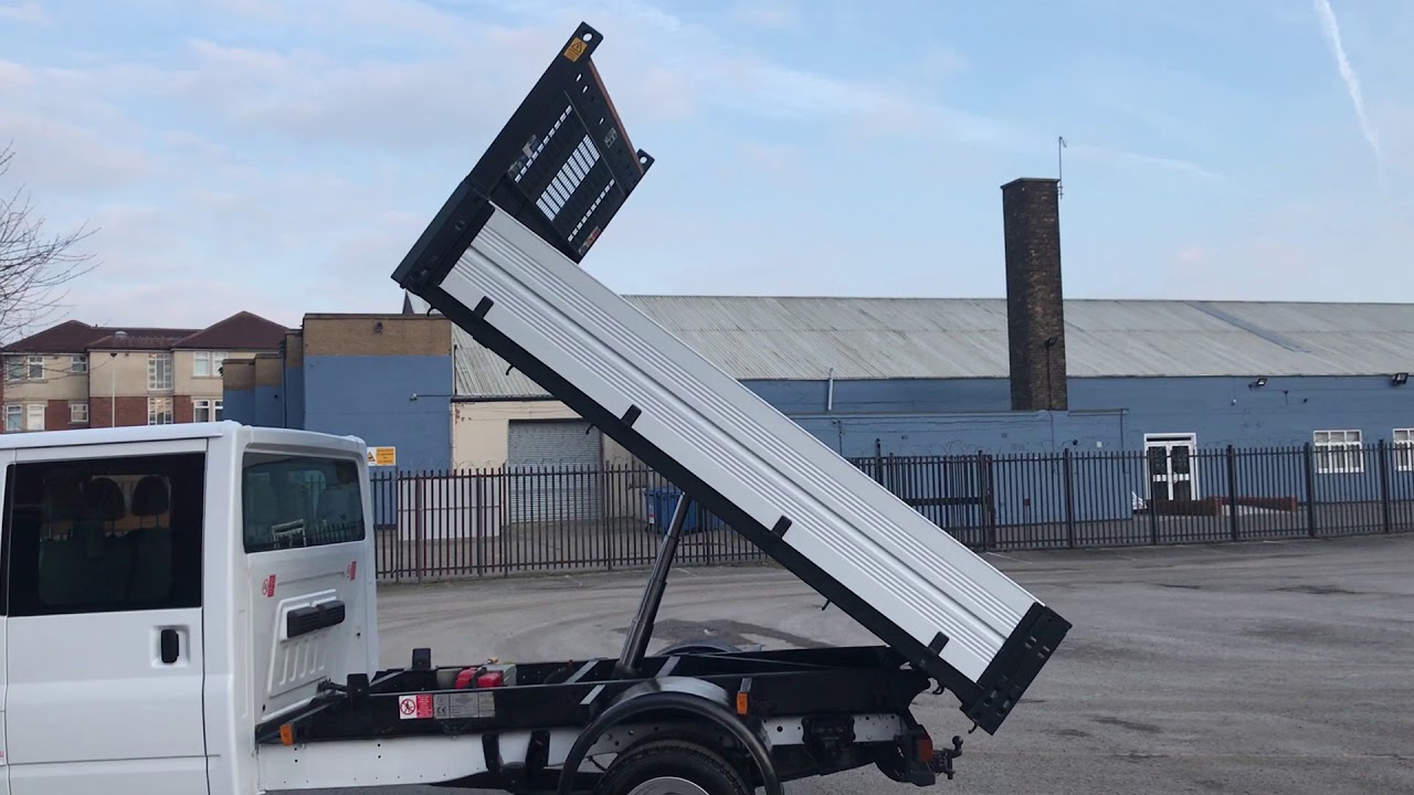 Ford Transit 115 T350L D/Cab Tipper "One Stop - YouTube