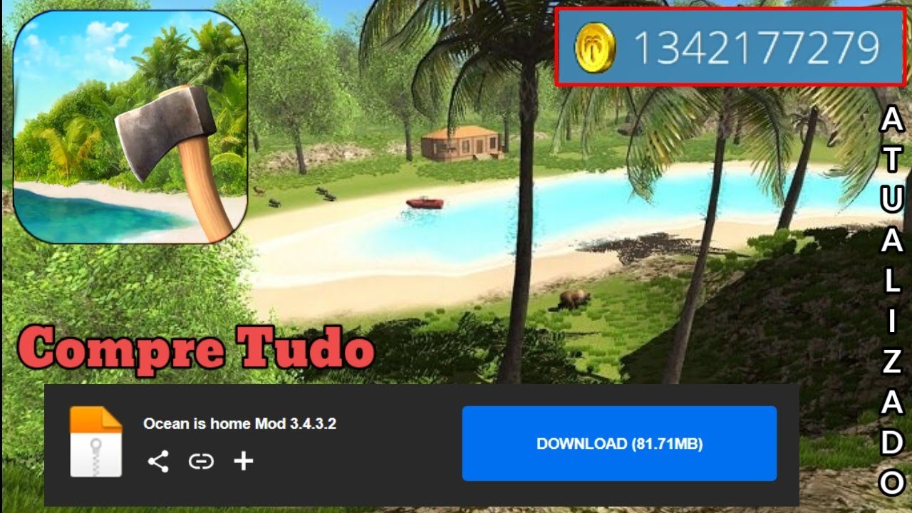 Ocean Is Home Mod Dinheiro Infinito ! Atualizado V 3.4.3.2 - YouTube