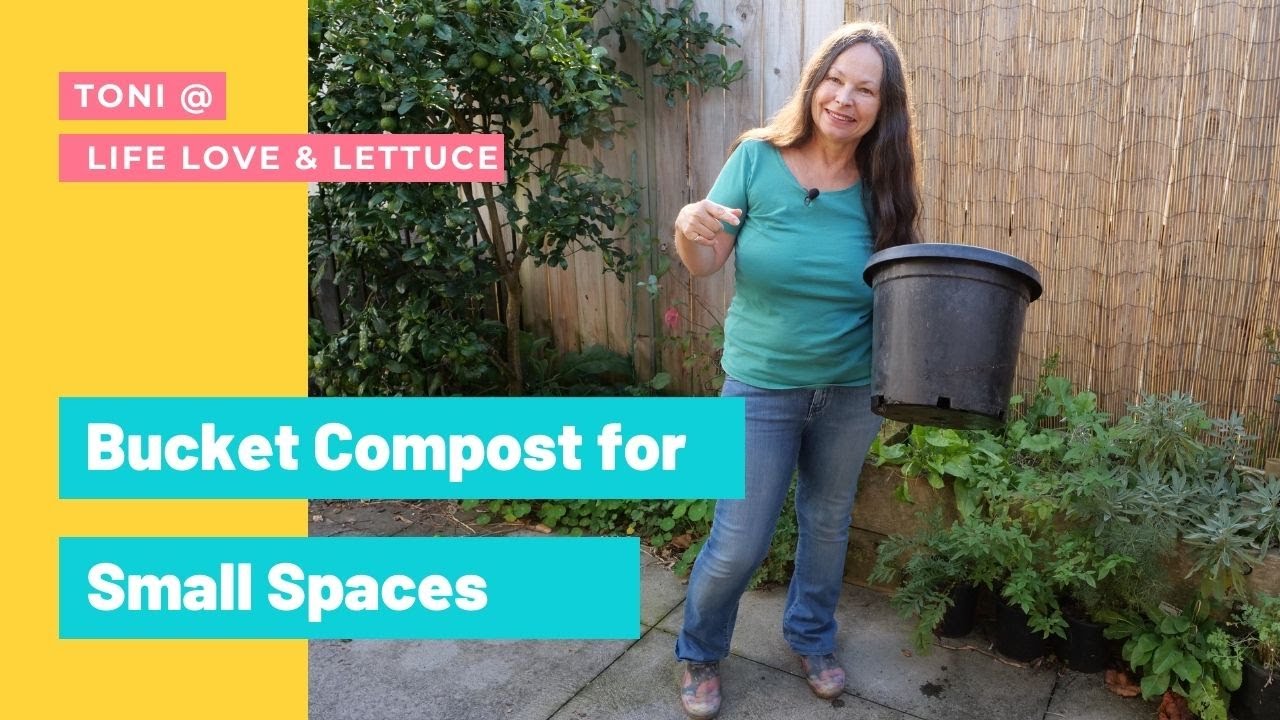 My Bucket Compost Method | Beginner Herb Garden Series - YouTube