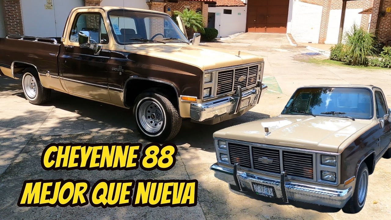 Cheyenne Chevrolet 1988 Restaurada Mejor Que Nueva - YouTube