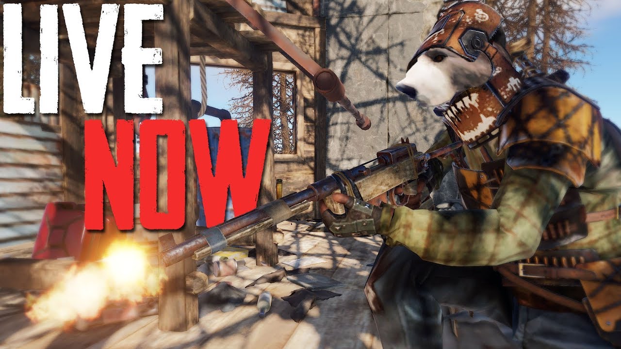 Rust - Solo Chill Stream - Big BOOM BOOM Raiding!!! - YouTube