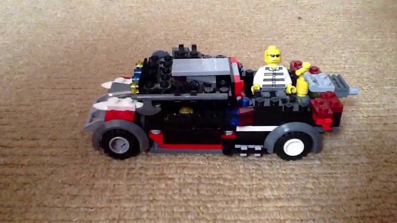 Gangster lego car - YouTube