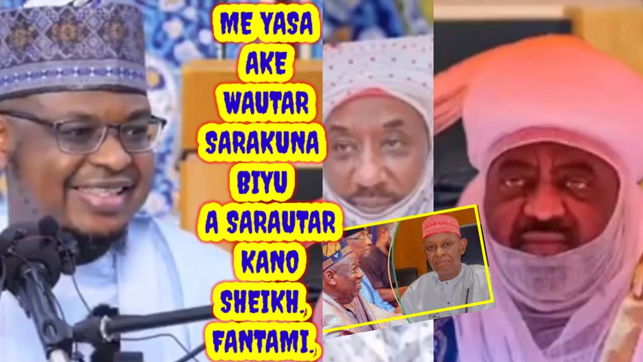Sheikh Fantami ya koka kan sarakuna biyu a kano da zasu yi idi da hawan ...