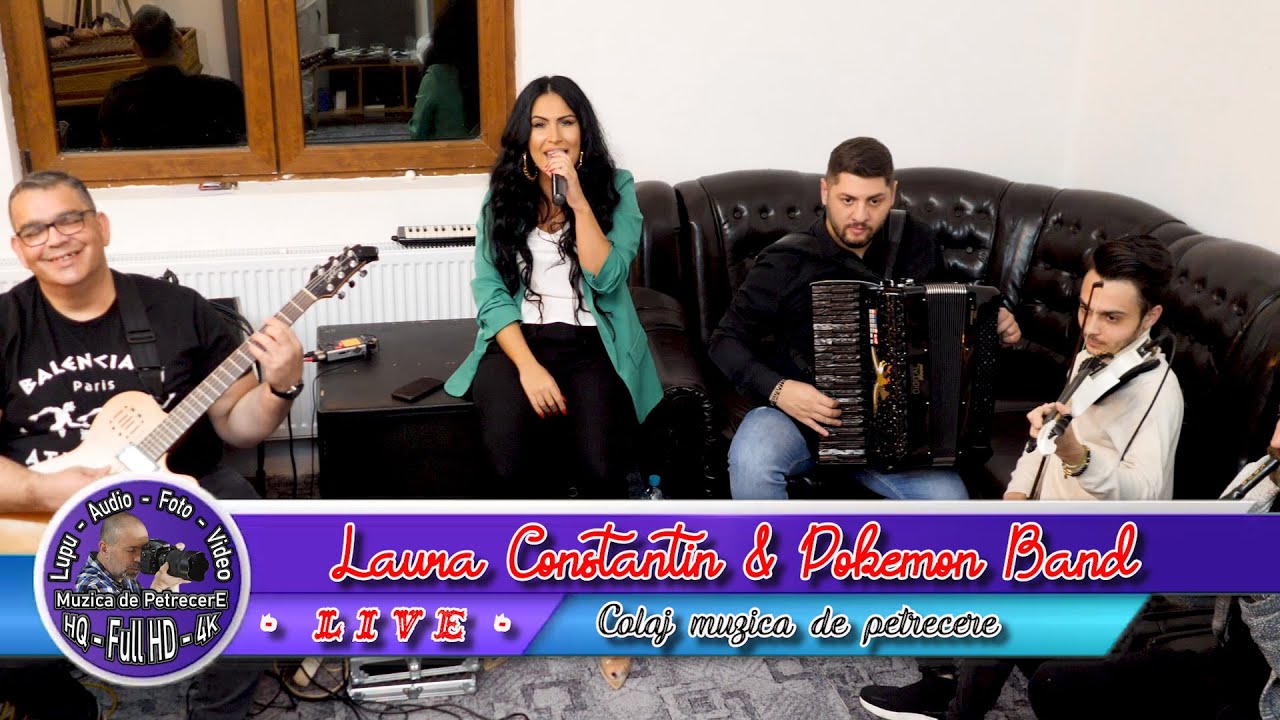 Laura Constantin & PokemOn Band - Colaj muzica de petrecere - YouTube