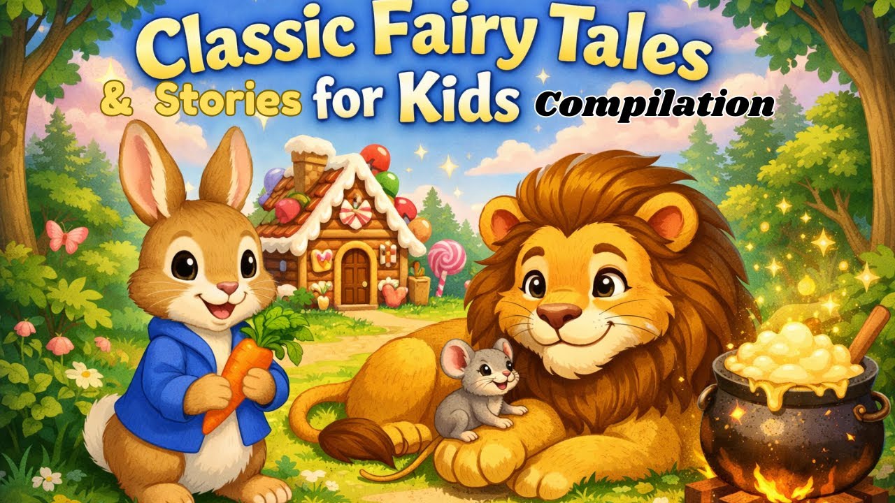 Peter Rabbit 🐰 | The Lion & the Mouse | Hansel & Gretel & More | Kids ...