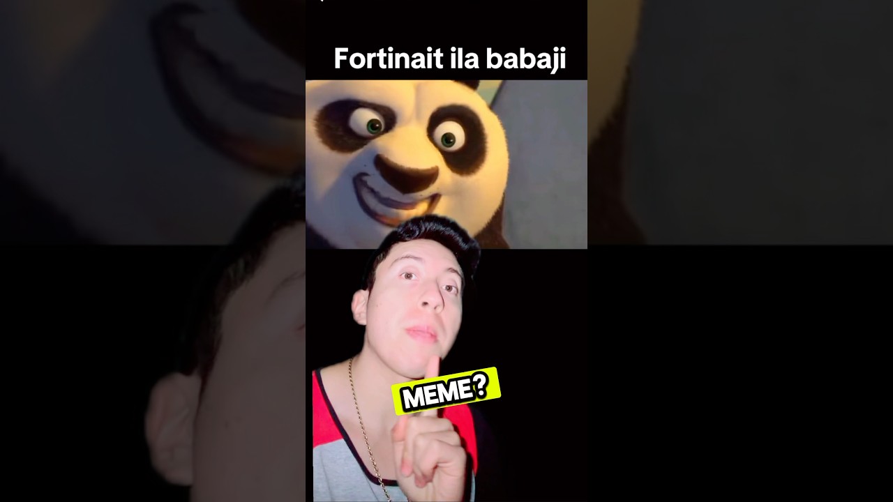 CÓMO SE CREÓ EL MEME “FORTINAIT ILA BABAJI”?😱🤯🌚💀#short #sabiasque # ...