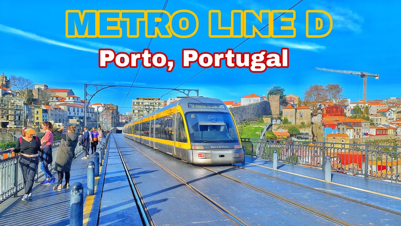 Metro Line -D | Porto,Portugal 🇵🇹 - YouTube