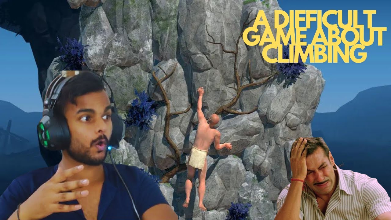 A Difficult Game About Climbing (GAMEPLAY) - YouTube