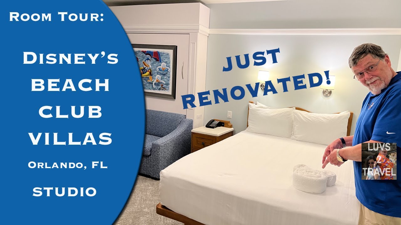 JUST RENOVATED! Let's check out Disney BEACH CLUB STUDIO VILLA - Part ...