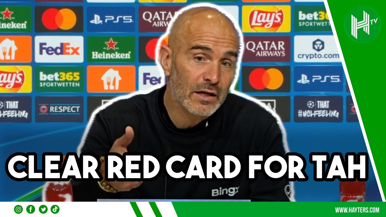 You need to see BLOOD to get a RED CARD | Enzo Maresca | Bayern 3-1 ...