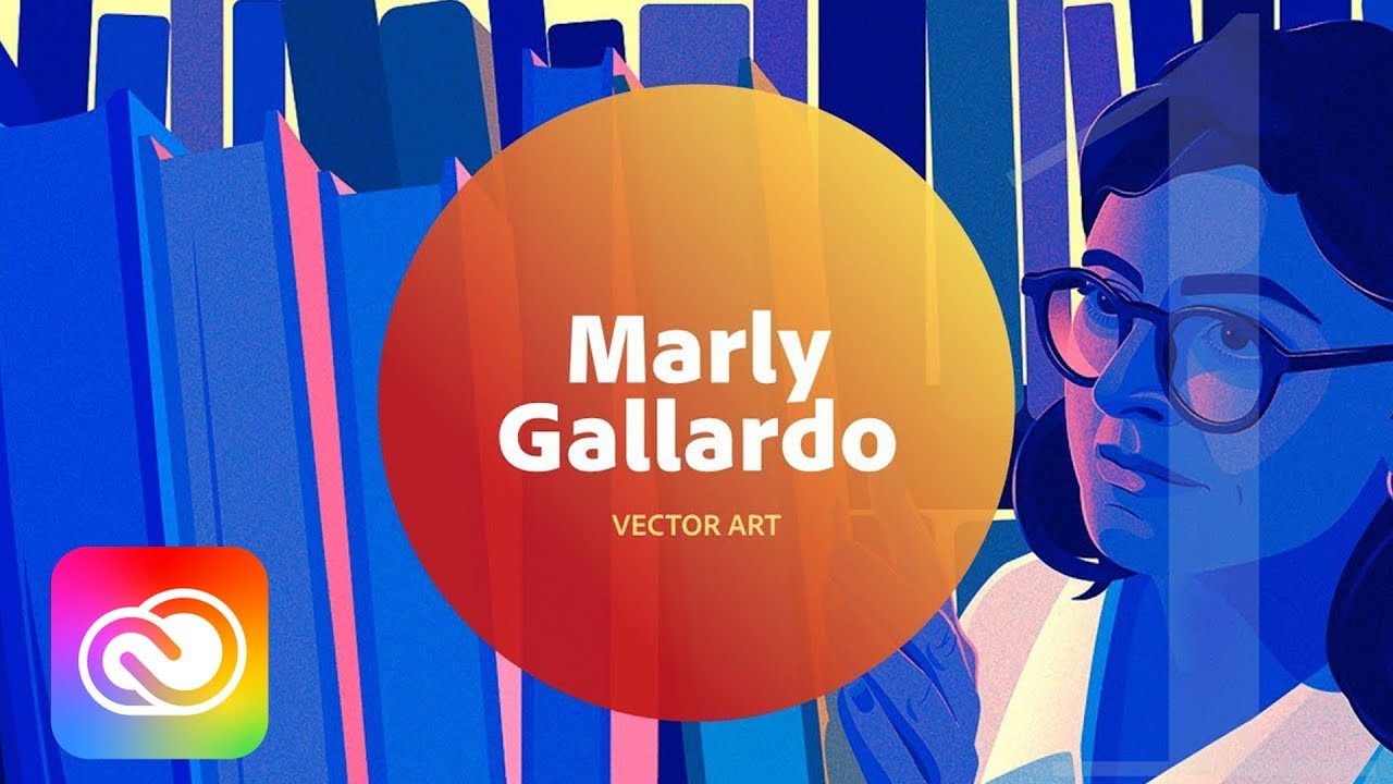 Live Vector Art with Marly Gallardo 1 of 3 | Adobe Creative Cloud - YouTube