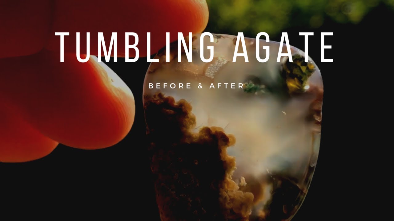 Rock Tumbling Agate & Chalcedony • Before & After - YouTube