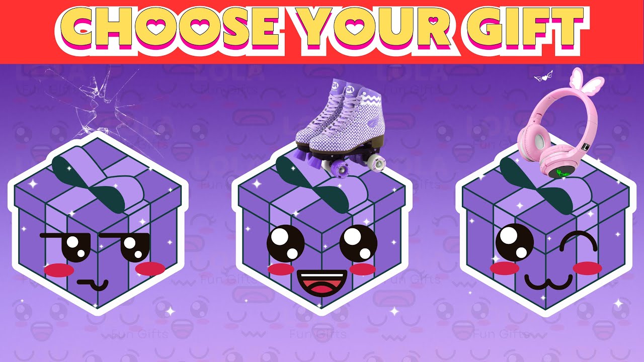 CHOOSE YOUR GIFT // ELIGE TU REGALO // ESCOLHA O PRESENTE #1 - YouTube