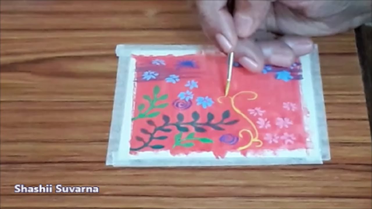 How to make an easy Abstract Painting l Tutorial for beginners l ...