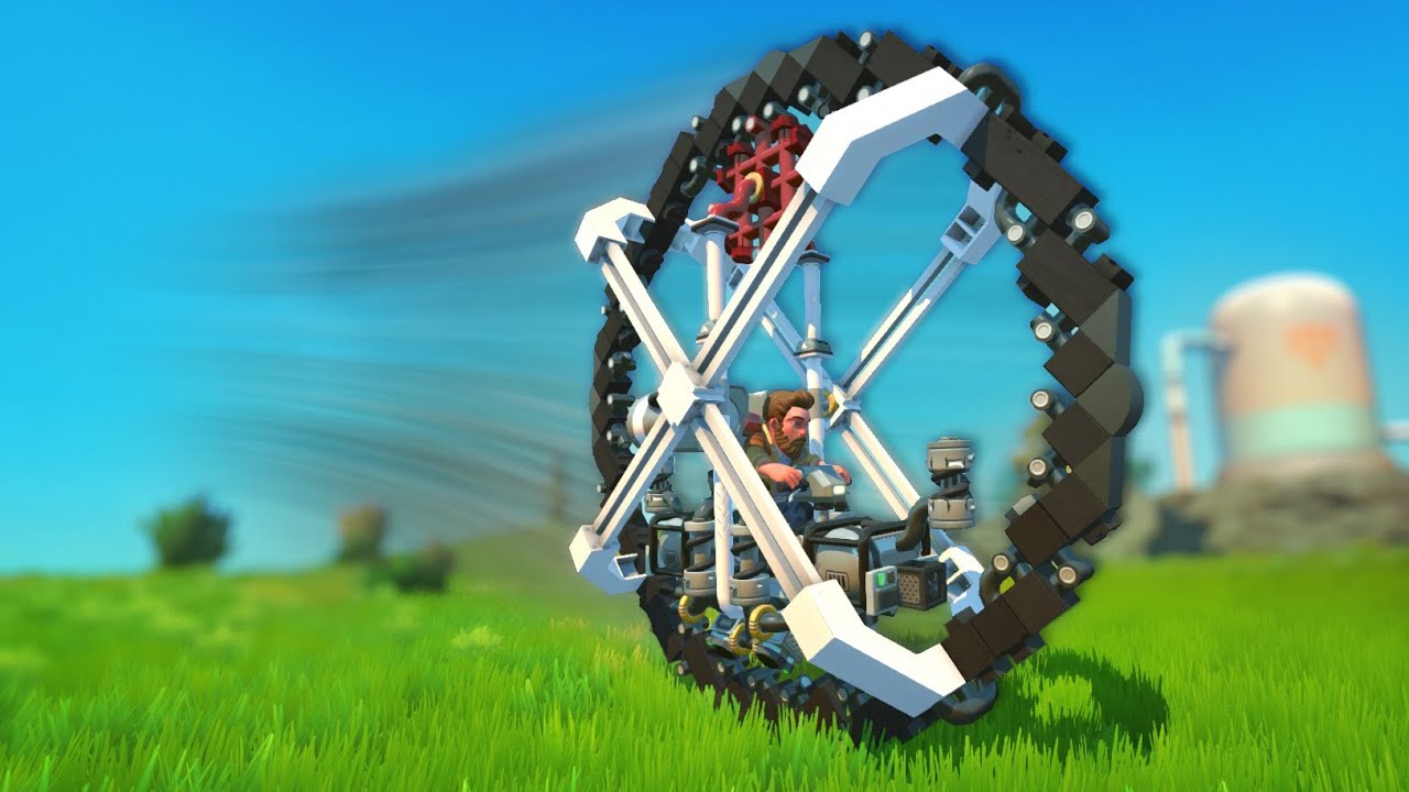 An Incredible Gear-Driven Monowheel, Mobile Survival Base and MORE ...