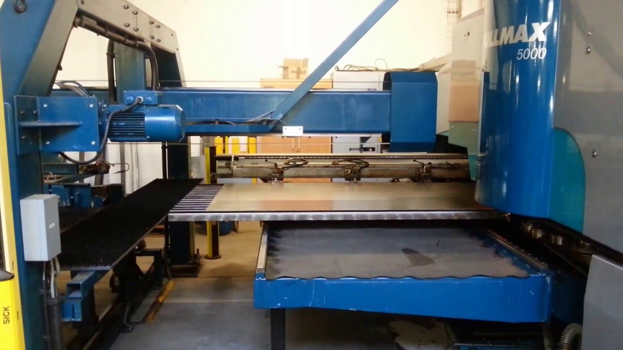 Pullmax 5000 CNC Turret Punch + Hestra Shaker - YouTube