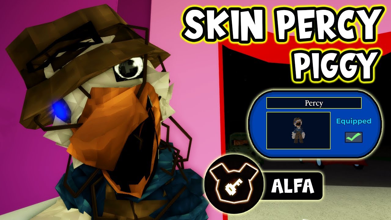 CÓMO CONSEGUIR la SKIN de PERCY *GRATIS* en PIGGY ¡Y SIN PIG 64! - YouTube