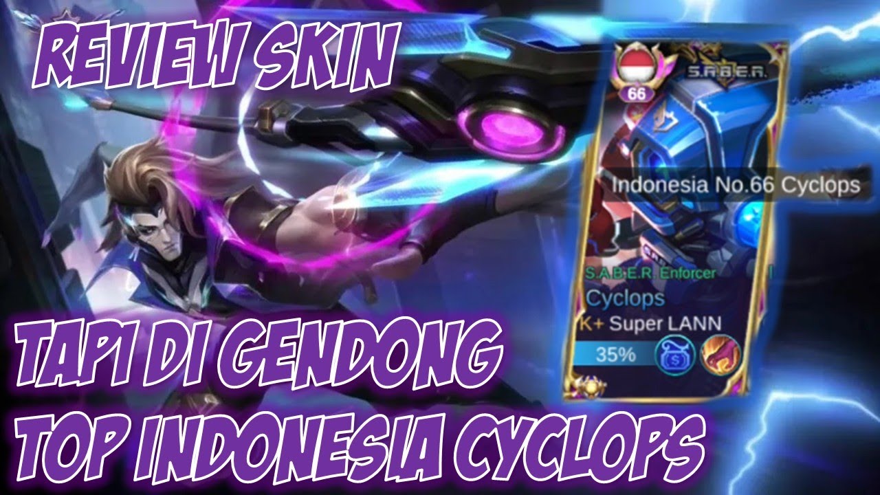 REVIEW SKIN STARLIGHT MOSKOV VIOLET SPEAR DIGENDONG TOP INDONESIA ...