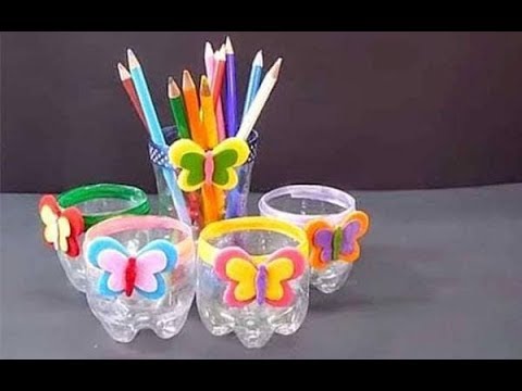 Crafts with simple materials - YouTube