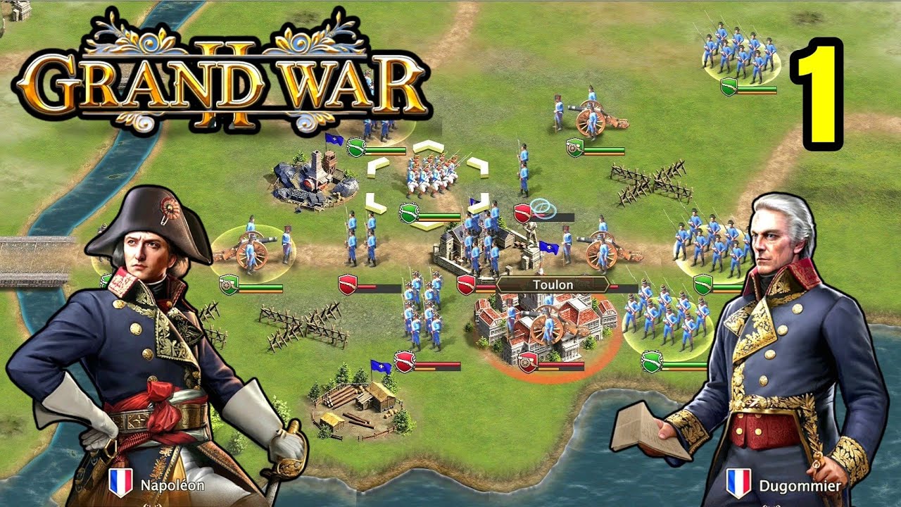 Grand War 2 Strategy Game. Part 1. Gameplay Walkthrough (iOS,Andriod ...