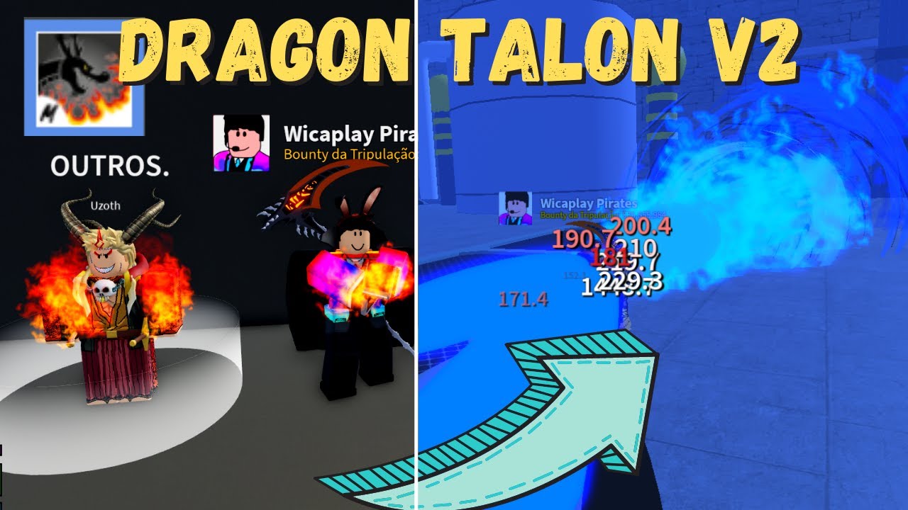 COMO PEGAR ESTILO DE LUTA DRAGON V2 NO BLOX FRUIT - YouTube