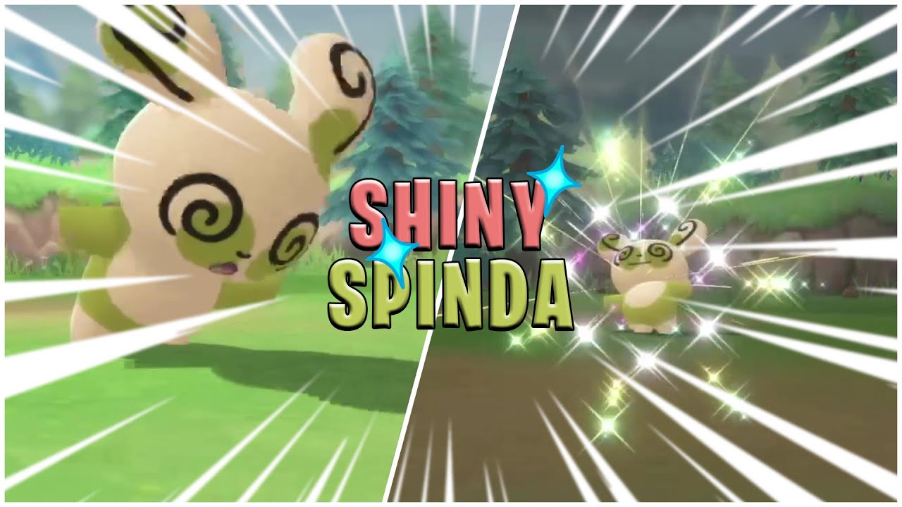 [LIVE] SHINY SPINDA on a Chain of 4 in Pokémon Shining Pearl! - ONE OF ...