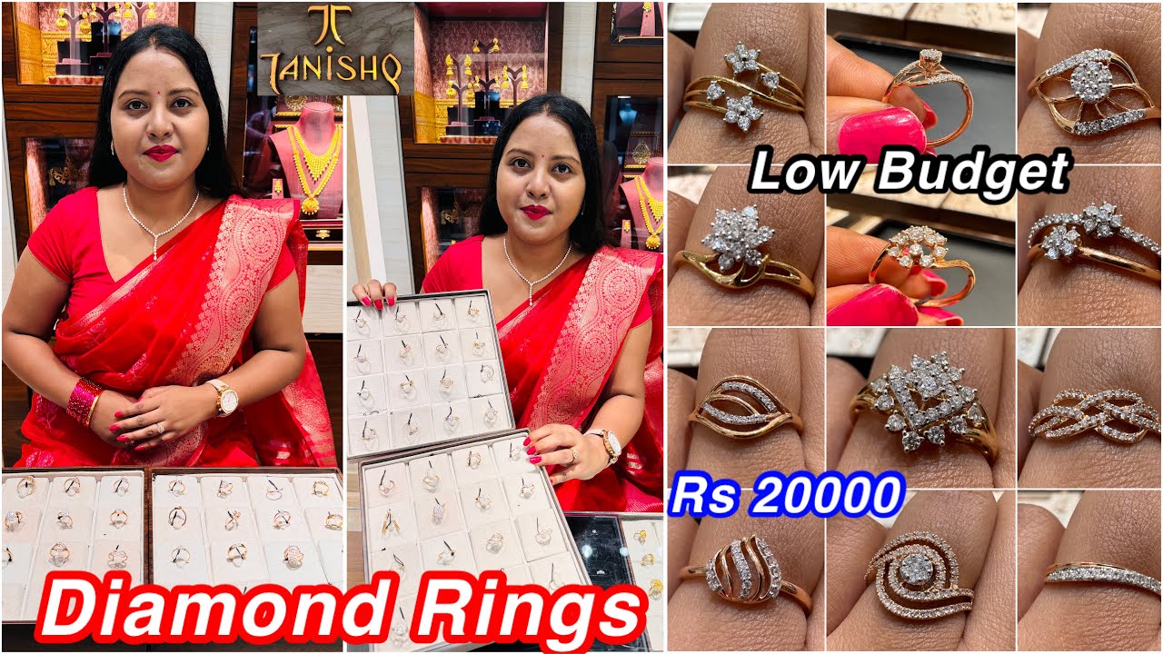 Just Rs 20000😳😲starting Diamond Rings💍| Low budget Diamond Rings from ...