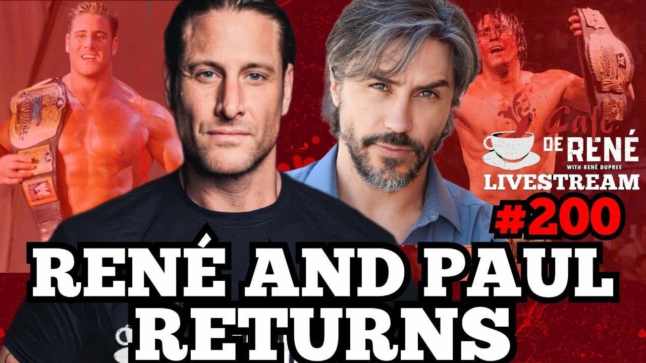 Cafe De Rene Livestream #200 W/special guest Paul London and a ...