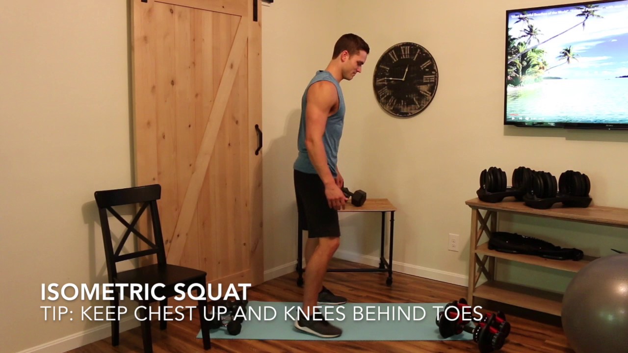Isometric Squat - YouTube