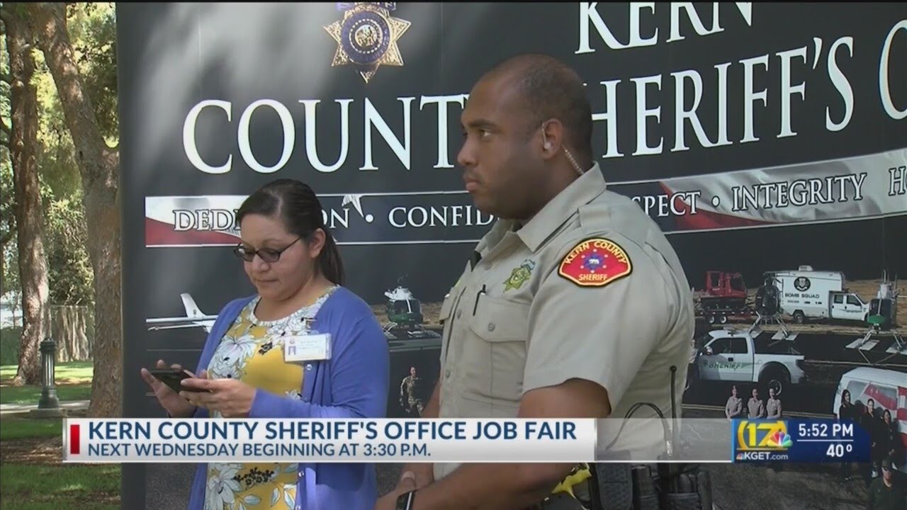 Kern County Sheriff's Office set to hold job fair - YouTube