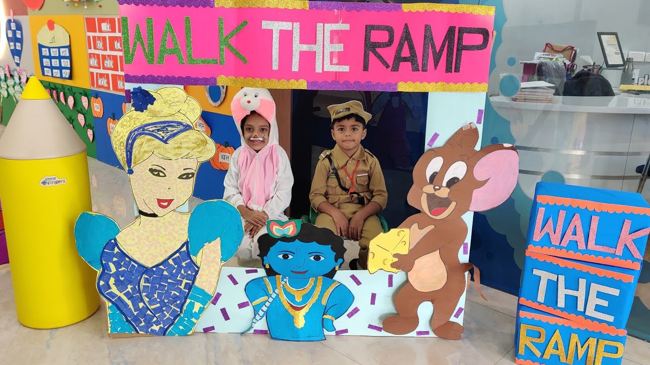 WALK THE RAMP AT EVERWIN GLOBAL KIDS, RAJAMANGALAM - YouTube