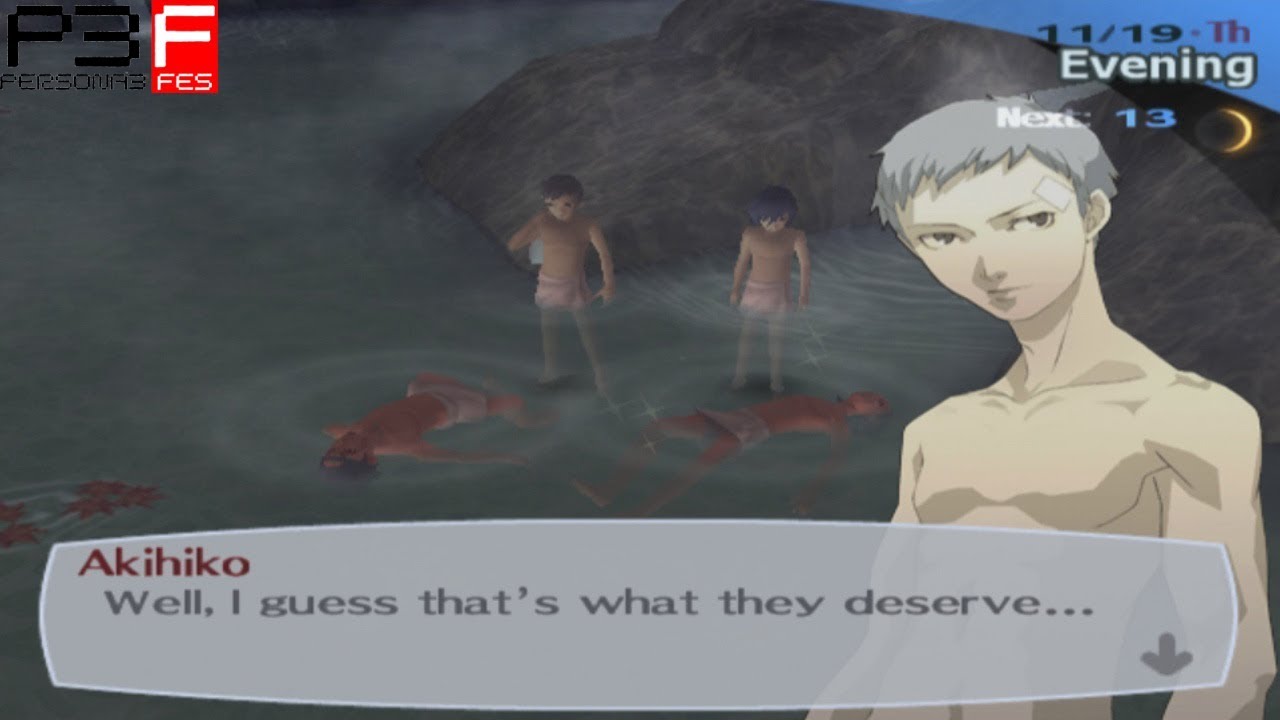 Persona 3 FES: Operation Hot Springs: Success - YouTube