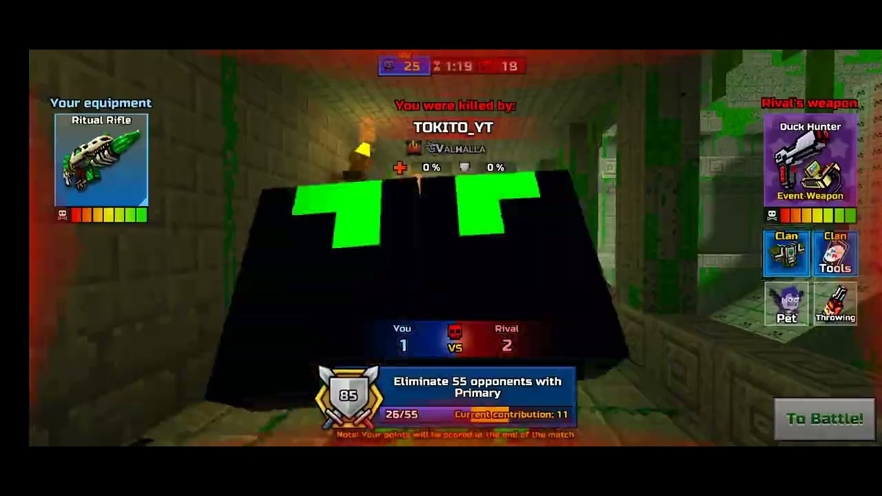 Eliminate 55 Opponents With Primary Part 2 ! - Pixel Gun 3D - PG3D ...