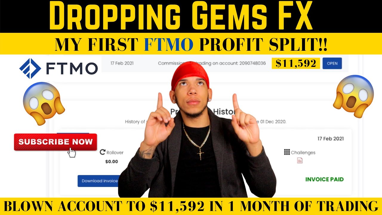 MY LIVE FTMO Withdrawal + Changing Contract Registration | FTMO Profit ...
