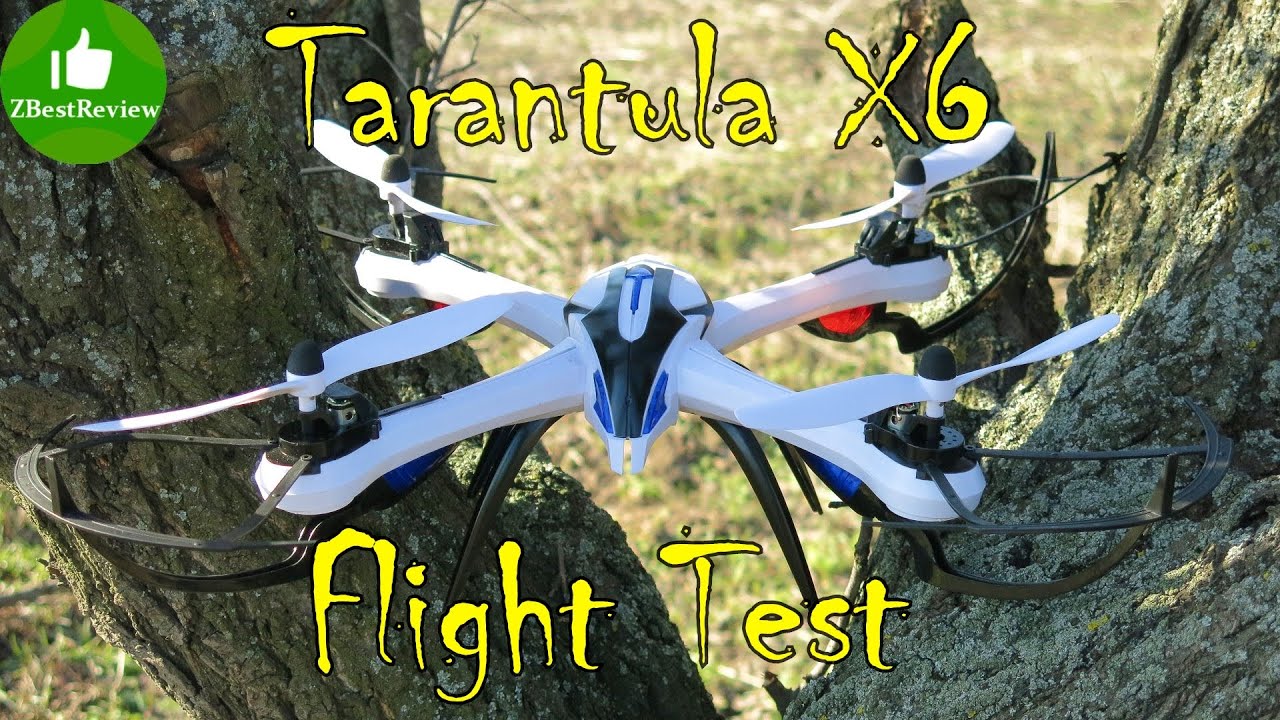 Tarantula X6 - Flight Test и вывод по модели! Banggood.com - YouTube