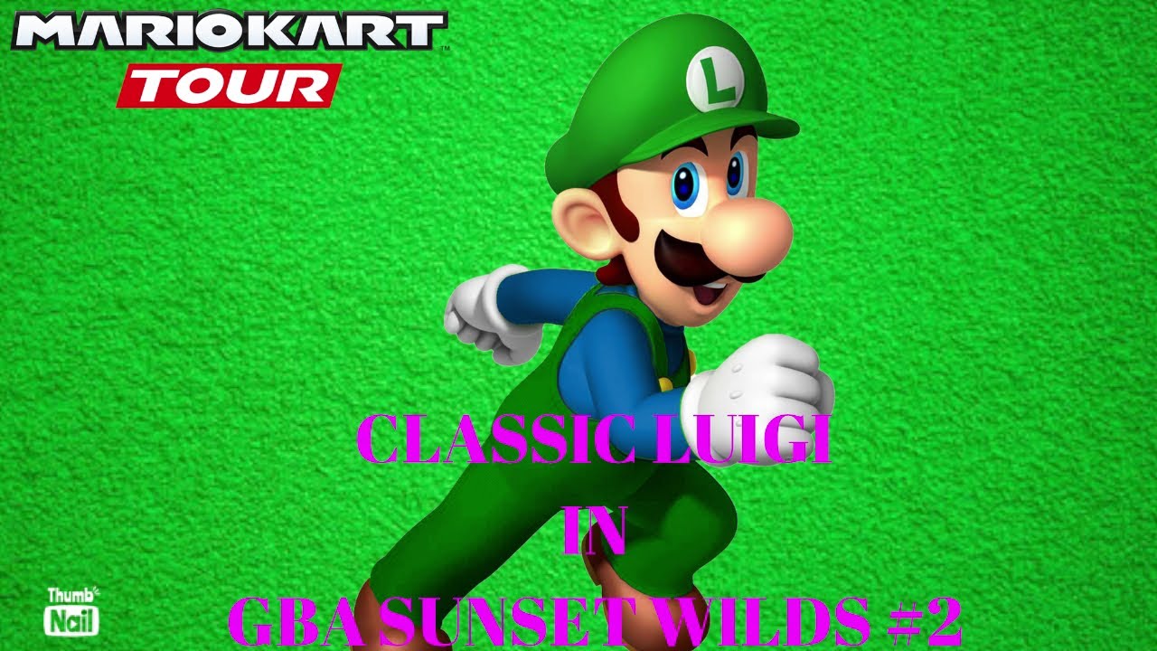 Mario Kart Tour - Classic Luigi in GBA Sunset Wilds #2 - YouTube