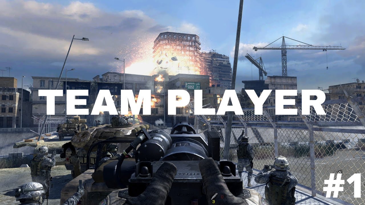 TEAM PLAYER | Call Of Duty MW2 RE - YouTube