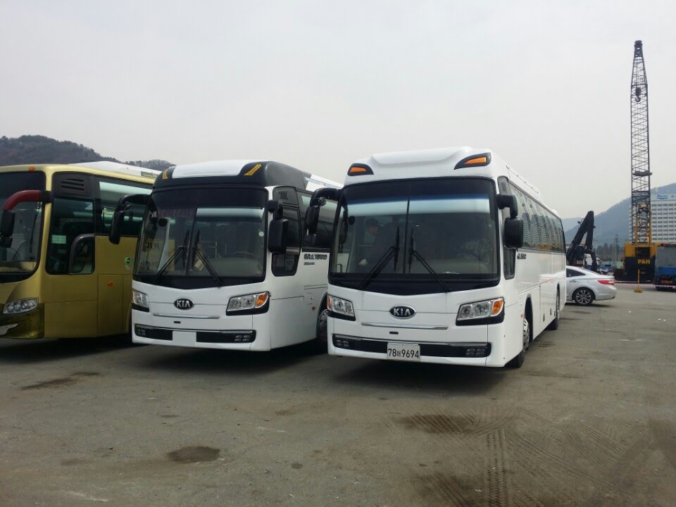 Kia Granbird Parkway - 4668 Korean Bus - YouTube