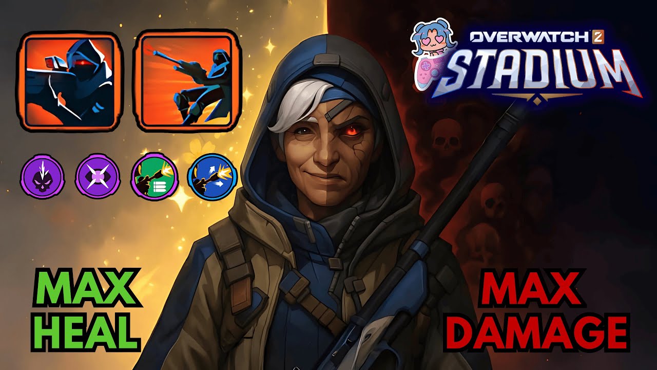 BEST Ana Build Ever Made – Overwatch Stadium! - YouTube