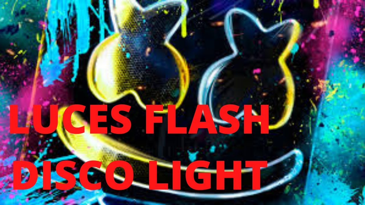 LUCES FLASH DISCO LIGHT LUCES FLASHLUZ DE DISCO sin sonido ni musica ...
