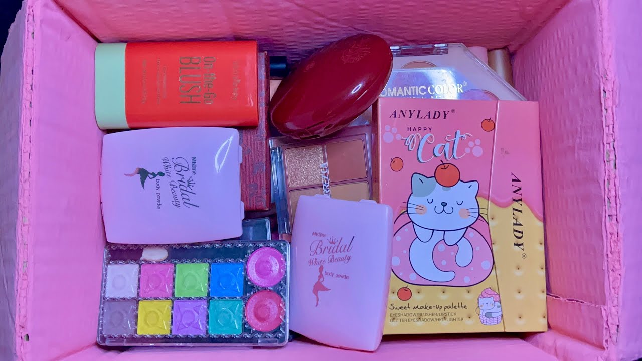 Unboxing Collection Of Makeup Set And Jewelry | Makeup Kit, Makeup Box ...
