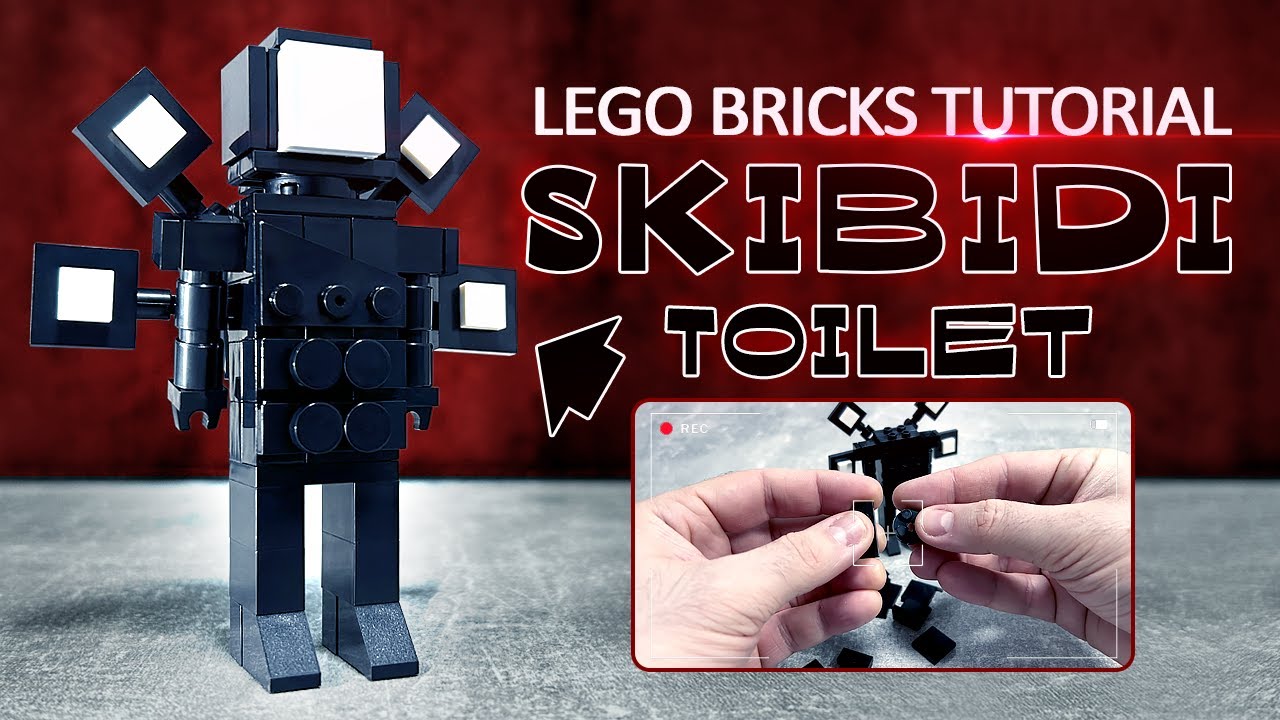 SKIBIDI TOILET #5 | LEGO Bricks TUTORIAL - YouTube