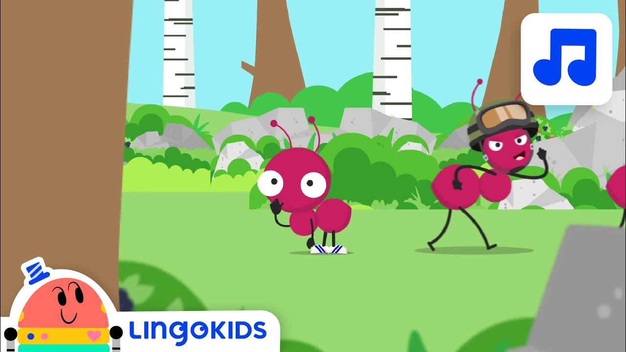 The Ants Go Marching 🐜🐜 | Simple Songs for Kids | Lingokids - YouTube