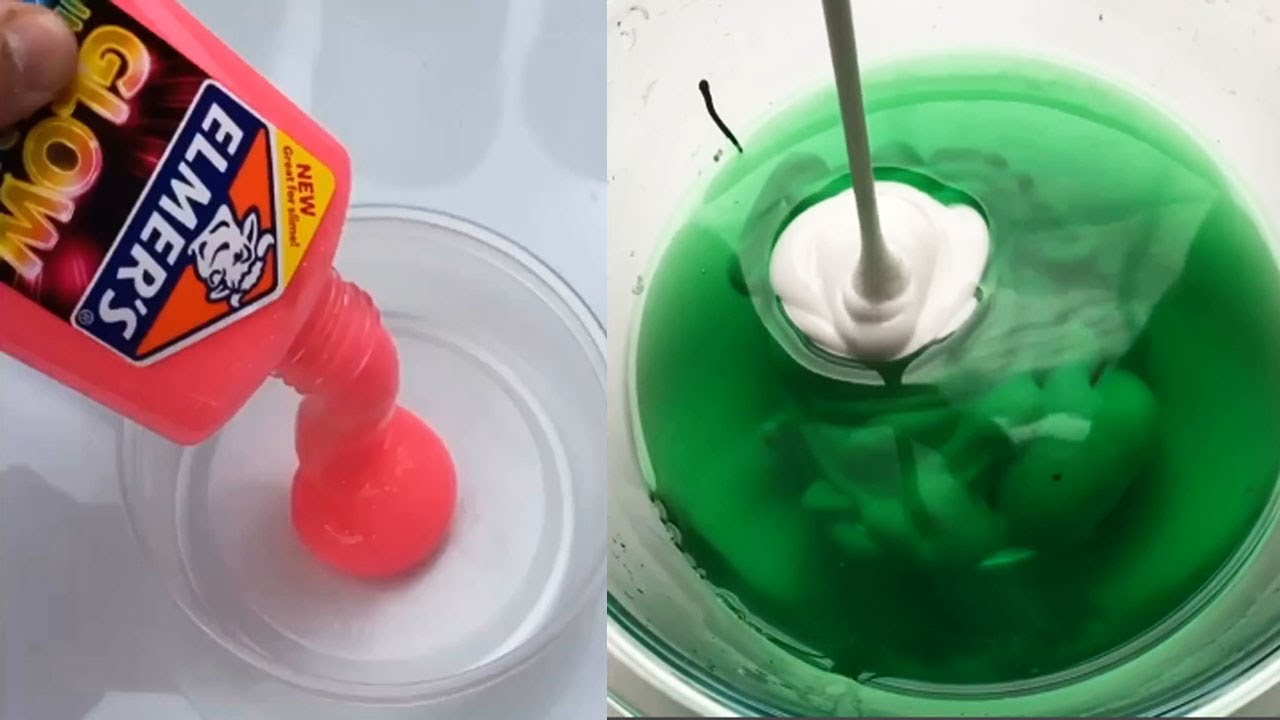 DIY MAKING SLIME - Satisfying Slime ASMR Video P3 - YouTube