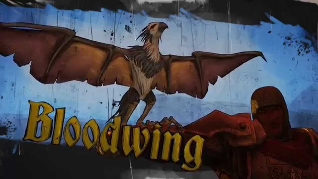 Bloodwing returns to save Roland (Tiny Tina's Assault on Dragon Keep ...