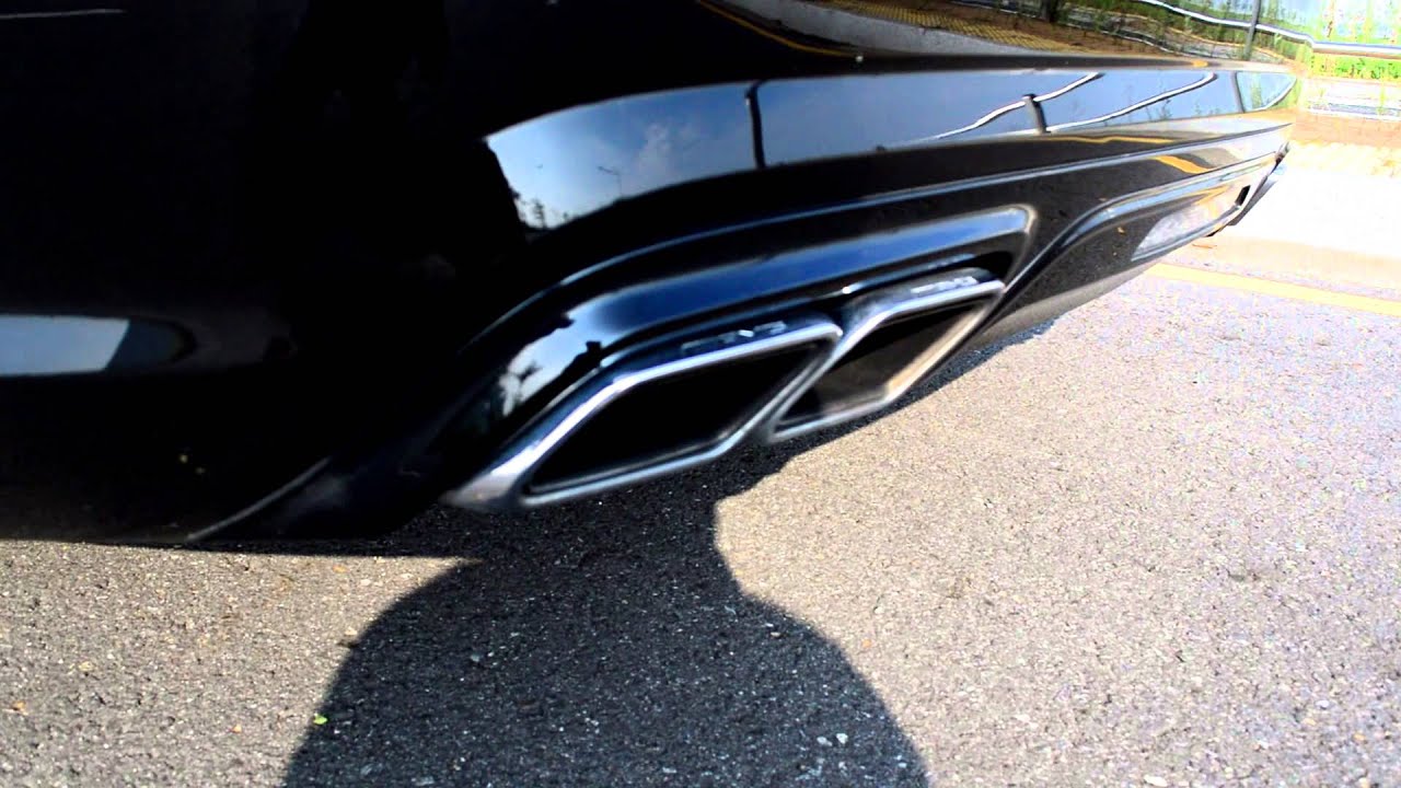 [벤츠돌이] Mercedes Benz SL63 AMG Exhaust Sound - YouTube
