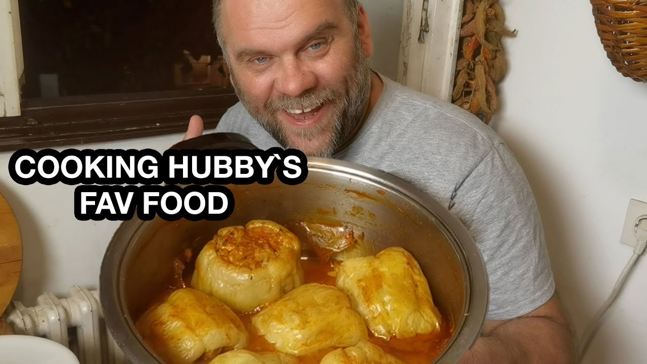 COOKING HUBBY'S FAV FOOD PUNJENA PAPRIKA/STUFFEDB PEPPERS SERBIAN FOOD ...
