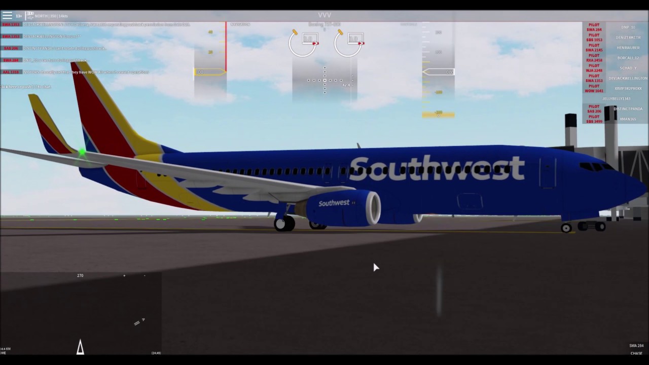 ROBLOX - Flightline - Open Beta - [4] - Southwest 284 - YouTube