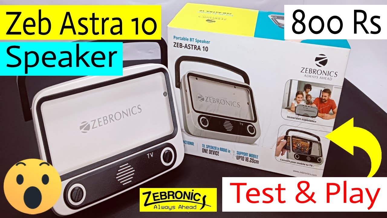 zebronics protable bt speaker | zebronics zeb astra 10 speaker | bt ...